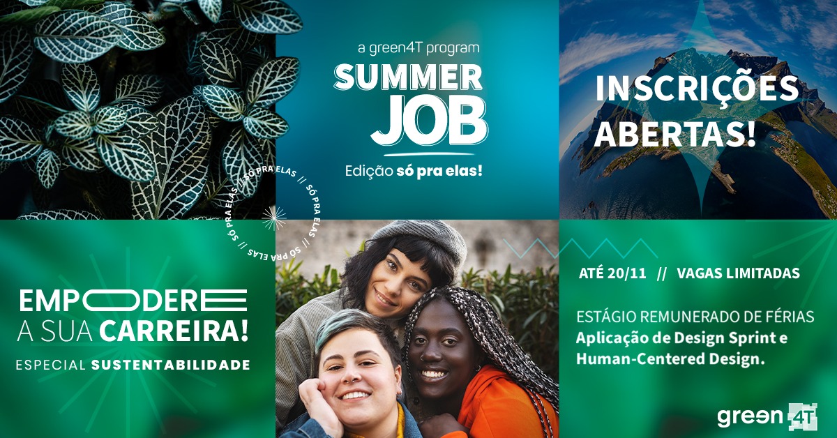 SUMMER JOB – a green4T Program | green4T